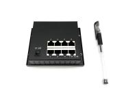 China DC Output AC Input Industrial Ethernet Switch , 8 Port Industrial PoE Switch for sale