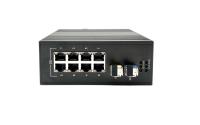 China Outdoor Industrial Ethernet Switch 8 Port POE PSE 220v AC Input Support PoE+ for sale