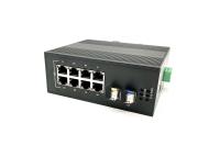 China Gigabit Managed Industrial Ethernet Switch , Industrial PoE Switch 8 Port for sale