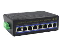China 8 Port 1000Base-TX Full Half Duplex Fiber Ethernet Switch MSG1008 for sale