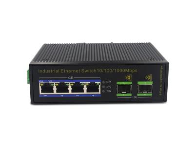 China 3W IP40 MSG1204 1000M 100Base-T fiber ethernet switch for sale