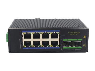 China 8 Port 10Base-T 3W IP40 Industrial Ethernet Switch MSG1208F for sale