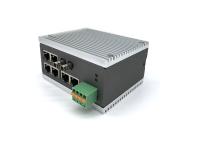 China IP40 RJ45 MSE1206 10Base-T 100M 6 Port Ethernet Switch for sale