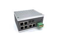 China IP40 RJ45 MSE1206 10Base-T 100M 6 Port Ethernet Switch for sale