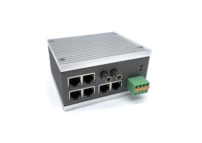 China IP40 RJ45 MSE1206 10Base-T 100M 6 Port Ethernet Switch for sale
