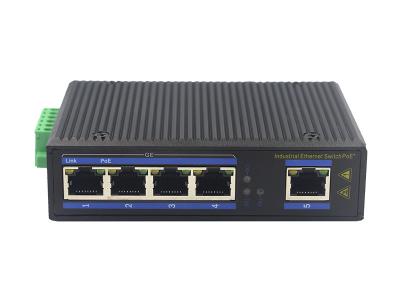 China Fiber PoE Ethernet Switch IP40 MSG1204P 1000M 4-port10Base-T for sale