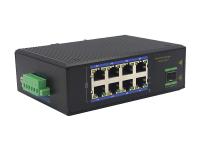 China MSG1108P 100Base-T RJ45 1000M PoE Industrial Ethernet Switch IP40 for sale