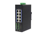 China MSG1208P 100Base-T RJ45 1000M PoE Industrial Ethernet Switch 3W for sale