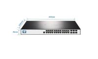 China L3 Management Ethernet Switch 24 X 10 / 100M / 1000M / 2.5G Base-T 6 X 10G SFP Ports for sale