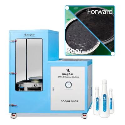 China DOC Digital Engine DPF Cleaning Machine Warm Water Cleaning for sale