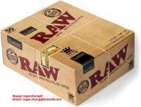 China Raw Classic King Size Slim Rolling Paper Slow Burning Papers Full Box of 50 Packs for sale