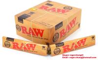 China Raw Classic King Size Slim Rolling Paper Slow Burning Papers Full Box of 50 Packs for sale