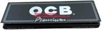 China OCB Premium 1 1/4 SizeBlack Rolling Paper Slow Burning Papers. for sale