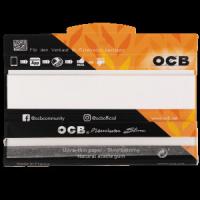 China OCB Premium King Slim + Tips  Black Rolling Paper Slow Burning Papers. for sale