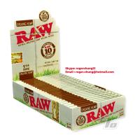 China RAW Organic 1¼ slow burning papers. for sale