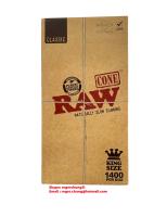 China RAW Brown cone king  slow burning papers for sale