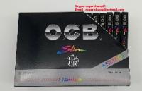 China OCB Premium King Slim + Tips Colorful  Rolling Paper Slow Burning Papers. for sale