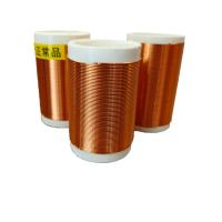 China AWG 46-10 UEWN Single overcoat polyamide enamelled wire For general motor Thermal class 130 for sale