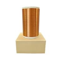 China AWG 46-10 UEWN Grade One Overcoat Polyamide Enamelled Wire For General Motor Thermal Class 130 for sale