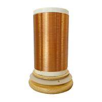 China AWG 46-10 UEWN U3 overcoat polyamide enamelled wire For general motor Thermal class 130 for sale