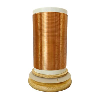 China AWG 46-10 UEWN U3 overcoat polyamide enamelled wire For general motor Thermal class 130 for sale