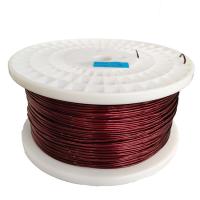 China PEW U1 Non Weldable Polyester Enamel Wire 0.08mm - 3.20mm Thermal Class 155 for sale