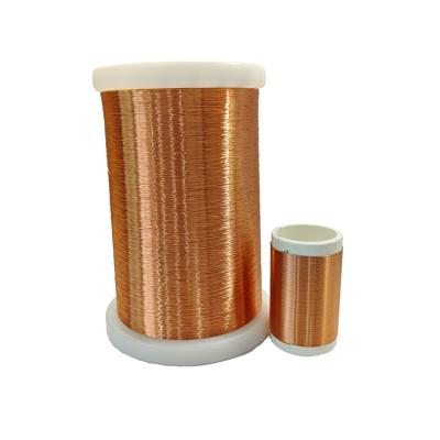China AWG 46-10 UEWN Grade three overcoat polyamide enamelled wire for general motor Thermal class 130 for sale