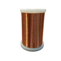 China AWG 46-10 UEWN U2 overcoat polyamide enamelled wire For general motor Thermal class 130 for sale