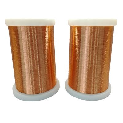 China AWG 46-10 UEWN Grade Two Overcoat Polyamide Enamelled Wire for General Motor Thermal Class 130 for sale