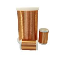China AWG 46-10 UEWN Grade One Overcoat Polyamide Enamelled Wire For General Motor Thermal Class 130 for sale