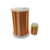 China AWG 46-10 UEWN Grade Two Overcoat Polyamide Enamelled Wire for General Motor Thermal Class 130 for sale