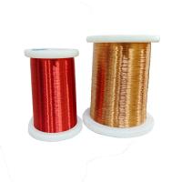 China High Thermal Polyurethane Enameled Copper Winding Wire UEWH Single 0.004mm - 1.00mm for sale