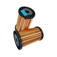China Overcoat Polyamide Enameled Copper Round Wire 0.04mm - 2.60mm Theramal Class 155 for sale