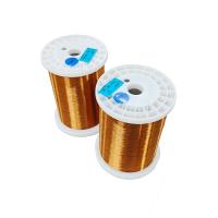China 0.10mm - 3.20mm Modified Polyester Copper Wire Thermal Class 155 For High Temp Motor for sale