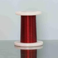 China Heat Resistant Polyurathane Enamelled Round Copper Wire 0.04mm - 1.60mm Class 155 UEWF U1 for sale
