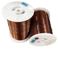 China Enameled Copper High Temperature Magnet Wire Thermal Class 220 AWG 38-8 Natural Color for sale