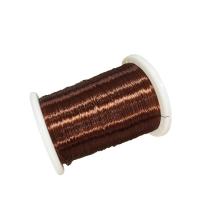 China Enameled Copper High Temperature Magnet Wire Thermal Class 220 AWG 38-8 Natural Color for sale