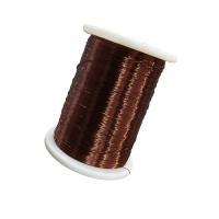 China Enameled Copper High Temperature Magnet Wire Thermal Class 220 AWG 38-8 Natural Color for sale