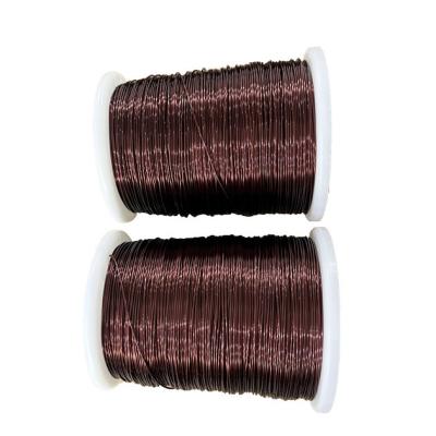 China AWG 38-8 Electromagnetic Enameled Copper Winding Wire Thermal Class 180℃ for sale
