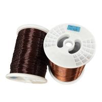 China 0.1mm-2.20mm enamelled wire PEWN Heavy Overcoat polyamide Non weldable 155 Thermal Class 155 for sale