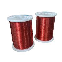 China Overcoat Polyamide Enameled Copper Winding Wire 0.004mm - 1.00mm Thermal Class 180 for sale