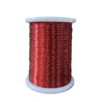 China Overcoat Polyamide Enameled Copper Winding Wire 0.004mm - 1.00mm Thermal Class 180 for sale