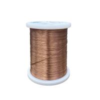 China Polyurethane Twisted Litz Wire / Enamelled Copper Cable Heavy Size 0.079x20 for sale