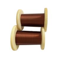 China 0.8mm - 3mm Thickness Rectangular Enameled Copper Wire Polyimide Corona Resistant for sale
