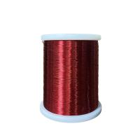 China PEWH Overcoat Polyimide Enameled Copper Wire For High Thermal Solderable Applications Temperature Grade 0.50mm-1.00mm for sale