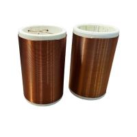 China 0.10mm - 2.20mm Enamel Insulated Copper Wire Overcoat Polyamide Thermal Class 155 for sale