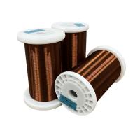 China Enamelled Copper Wire UEWH JIS Spec Class Zero 0.06mm-0.90mm Overcoat Polyamide With Temperature Grade 180℃ for sale