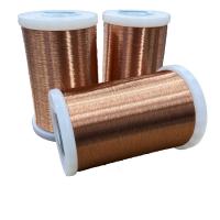 China Enamelled Round Copper Wire Grade Two 2800V Rated Voltage AWG 46-11 For General Motor for sale