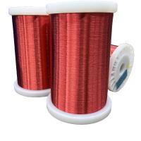 China Heat Resistant Polyurathane Enamelled Round Copper Wire 0.04mm-1.00mm Class 155 UEWF U1 for sale