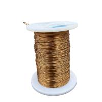 China AWG 46-10 Overcoat Polyamide Round Enamelled Wire UEWN U0 Thermal Class 130 for sale
